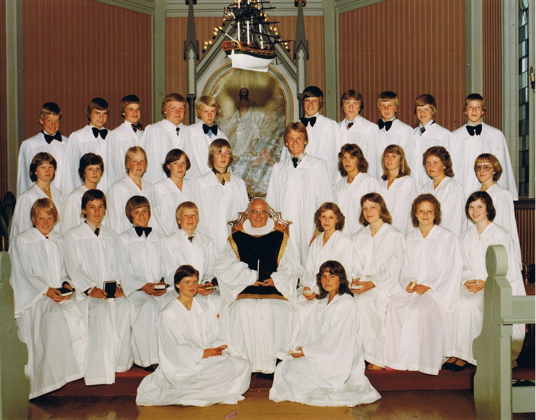 Konfirmantbilde Øymark - Marker kirkelige fellesråd